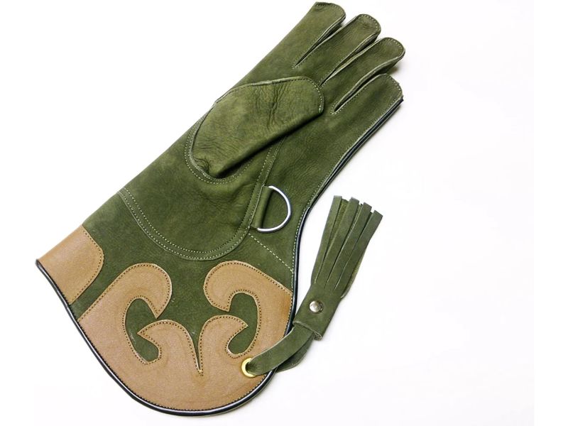 Ladies Suede Leather Falconry glove Bird Handling Glove – Starlingukpk